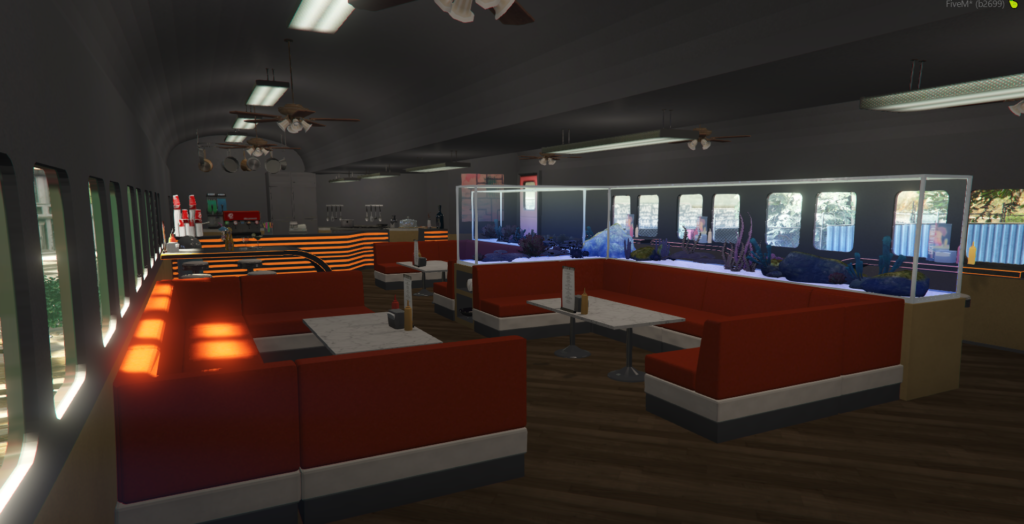 Trains Dinner MLO FiveM - Fivem Shop | FiveM Store